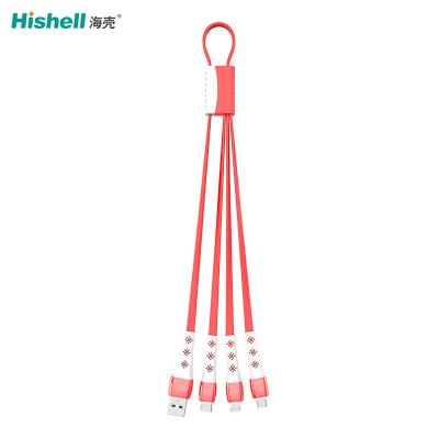 Cina Gli anti cavi di dati di carico veloci d'insudiciamento di 18cm, USB colorato Ultraportable cabla in vendita