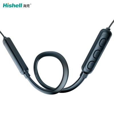 Cina Cuffie senza fili a forma di U del collo IPX5, silicone liquido Earbuds senza fili ad alta fedeltà in vendita