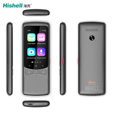 China 134 Language Real Time Voice Translator Device Wifi 4G Voice Photo Translator Z3 for sale