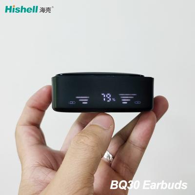 Cina Progettazione scorrevole senza fili della copertura di TWS Earbuds in orecchio Mini Portable Headset BQ30 in vendita