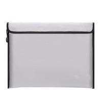 China Hook And Loop Open Fireproof Envelope For Cash / Documents / Passport for sale