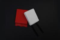 China Rectangular Plastic Box Section PVC Plastic Extrusion Pipe For Fire Blanket for sale