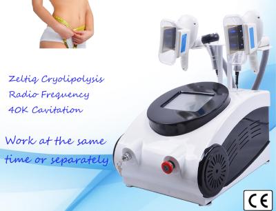 China 4 Handles Cryolipolysis Machine Ultrasonic Cavitation rf  Weight Loss Device for sale