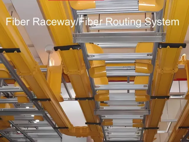 Plastic Cable Tray Fiber Raceway Optic Fiber Ducting Raceway