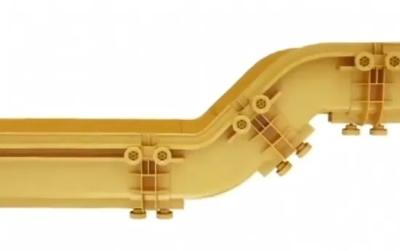 China ABS Fiber Optic Cable Tray Fiber Runner Cable Routing for sale