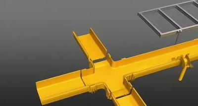 China Yellow Fiber Duct Plastic Raceways Yellow Ducts for sale
