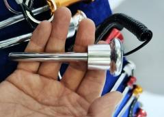 gewichtsplaat van fitnessapparatuur selctor pin