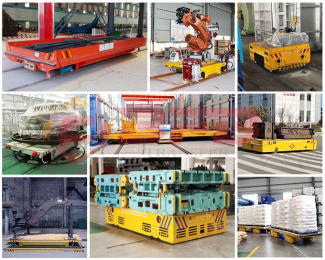 Battery Operated Lift Tables Transfer Trolley 15tons
