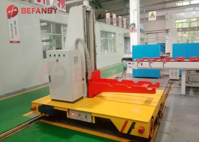 中国 自己は手Pendent Q235 50Tの柵の移動のカートを推進する 販売のため