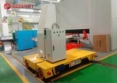 中国 自己は手Pendent Q235 50Tの柵の移動のカートを推進する 販売のため