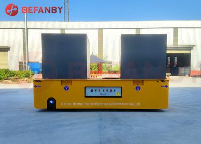 China 20 Ton Steerable Trackless Transfer Trolley For Automotive Industry for sale