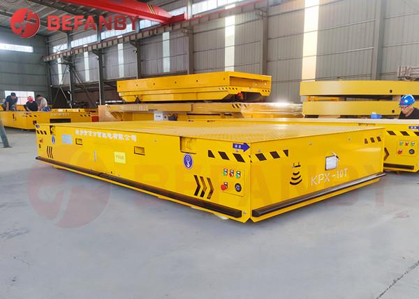 Battery Powered Heavy Machine Handing Electrical Rail trolley
