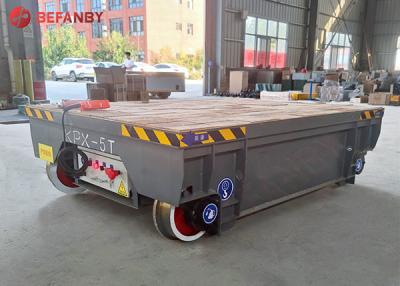 Chine Voiture plate à piles industrielle de rail télécommande pendante de main de 20 tonnes à vendre