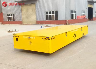 China Carro de transferencia orientable de batería sin rieles de taller con control remoto en venta