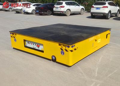 Ongebaande transferwagen op batterijen 30 ton elektrische trolley zonder rail