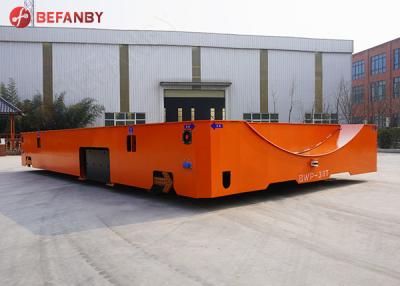 China spurlos batteriebetriebene Spulenlaufkatze v-Rahmens 25t zu verkaufen