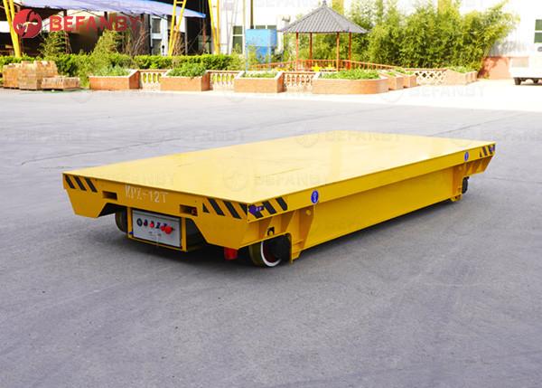 Electric Rail Guided 2000kg Weight Transfer Cart