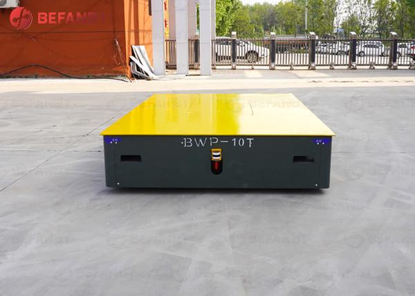 No Rail Steerable Electric Warehouse Transfer Cart