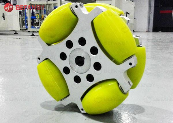 warehouse Omnidirectional Industrial 100 Mm Mecanum Wheels For AGV