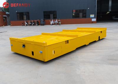 China Bay To Bay Transport Battery Powered Cart , Motorized Platform Cart For Container for sale