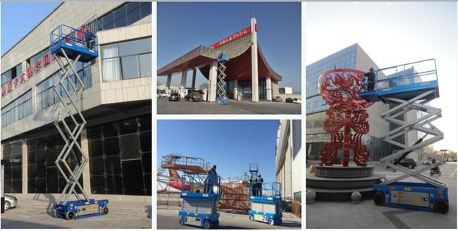 Outdoor Electric Scissor Aerial Lifting Work tabel