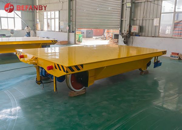 30T Factory Use Elctrical Flatbed Transfer Carts