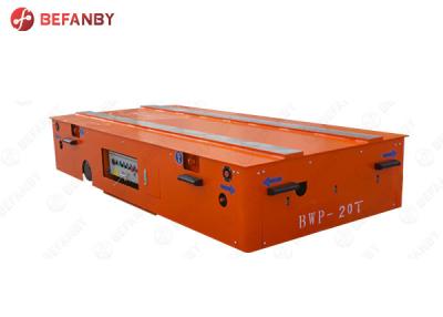 China 20T Load Capacity Battery Transfer Cart with 360° Safety Protection and Trackless Navigation for sale