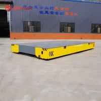 China 18T Steerable PU Wheels Trackless Transfer Cart for sale