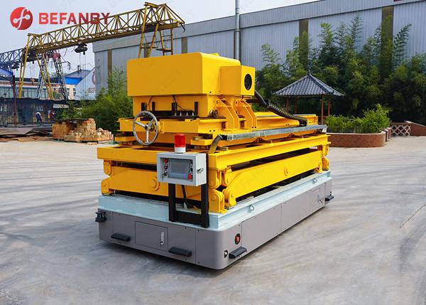 Double-Layer Lifting Rail Battery Automatic Guided Vehicle