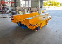 China Long Distance Electrical Rail Transfer Cart Variable Speed Q235 Material for sale