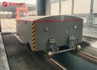 China Customized Battery Rail And Road Work Tractor Transfer Cart for sale
