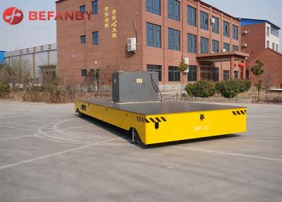 China 35t Customized Table Size Battrey Operated Railless Transfer Cart for sale