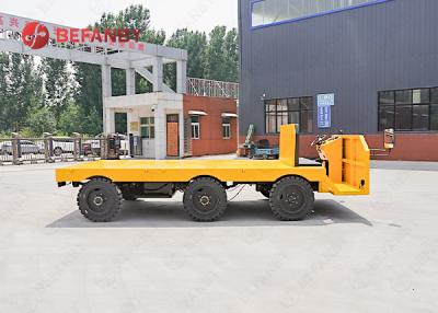 China 15T Easy Operation With Steering Wheel Electric Transfer Trolley for sale