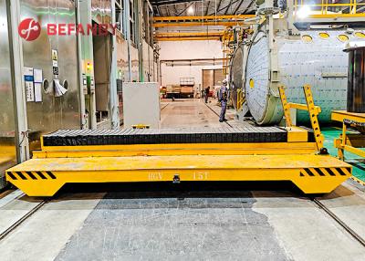 Cina Il carretto di trasferimento della muffa del telecomando Q235, 25 tonnellate di baia alla baia muore carretto del cambiamento in vendita