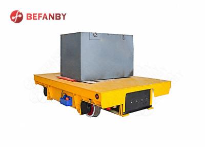 China Heavy Load Optional DC Motor Coil Electrical Track Transfer Cart for sale