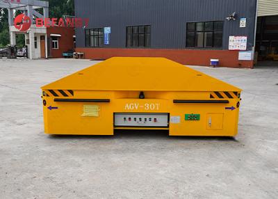 China 30T Intelligent Navigation System On AGV Robot Trackless Transfer Carts for sale