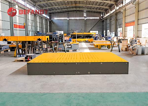 Customized Hand Pendant Control Metallurgy Plant Ladle Transfer Cart