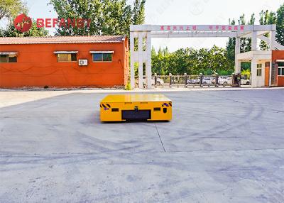 China Steerable 20 Ton Hand Pendant Control Trackless Transfer Cart with 24 Months Warranty and Continuous 8-hour Operation for sale