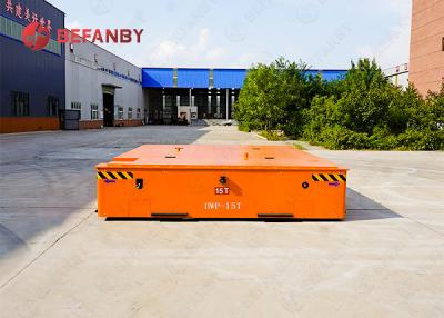 China 15 Ton Unlimted Running Distance Battery Operated Trackless Transfer Trolleys for sale