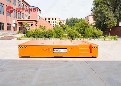 China 15 Ton Unlimted Running Distance Battery Operated Trackless Transfer Trolleys for sale