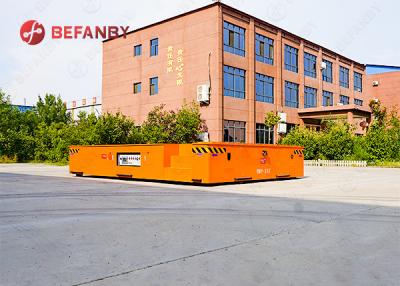 China 15 Ton Unlimted Running Distance Battery Operated Trackless Transfer Trolleys for sale