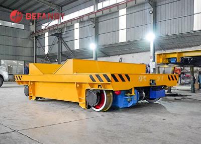 China Heavy Load Optional DC Motor Coil Electrical Track Transfer Cart for sale