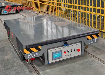 China 12 Ton With Intelligent Electrical Box RGV Robot Transfer Cart for sale