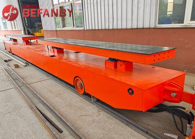 China Customized Extra-long Countertops RGV Robot Transfer Vehicle with Hydraulic Lifting and Battery Operation for sale