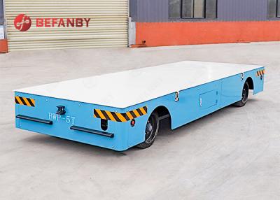China Battery Operated Trackless Transfer Cart with Customized Load Capacity and Rubber Wheel Design for Workshop Use for sale