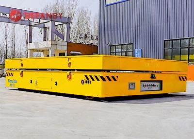 China Easy Operation 30 Tonne Q235 Battery Powered Trackless Transfer Cart For Mold Factory for sale