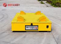 China Steerable V Frame Trackless Transport Vehicle for sale