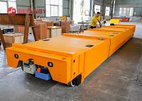 China Cable Reel Rail Transfer Carts With Customized Table Style for sale