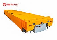 China Cable Reel Rail Transfer Carts With Customized Table Style for sale