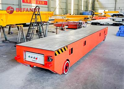 China 10 Ton Rail Industry Transfer Cart For Long Running Distance for sale